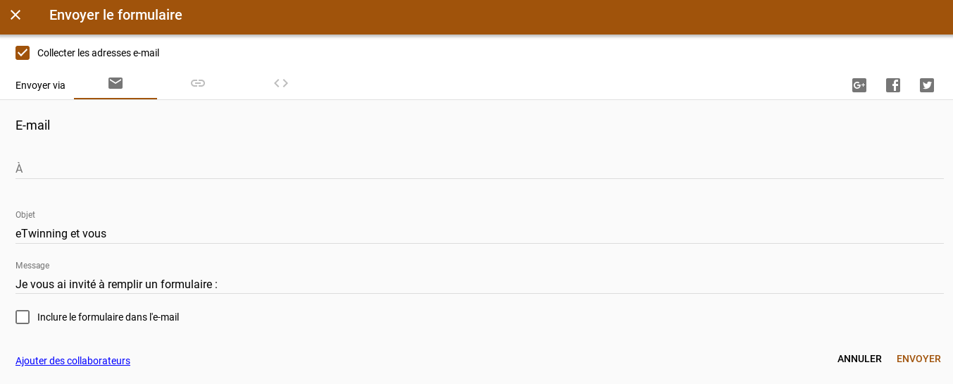 Créer un formulaire avec Google Forms [Journée d'information ...