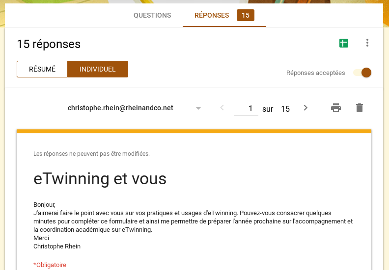 Évaluer à son rythme avec Google Form