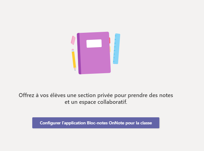 Bloc-notes pour la classe
