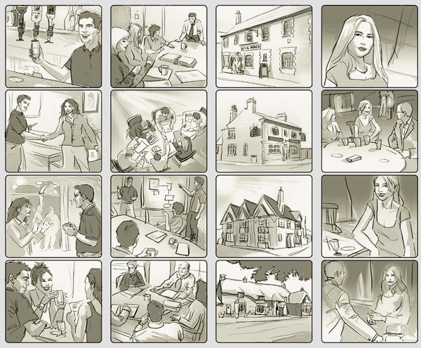 Le story-board ou scénarimage [Filmer et monter un film ]